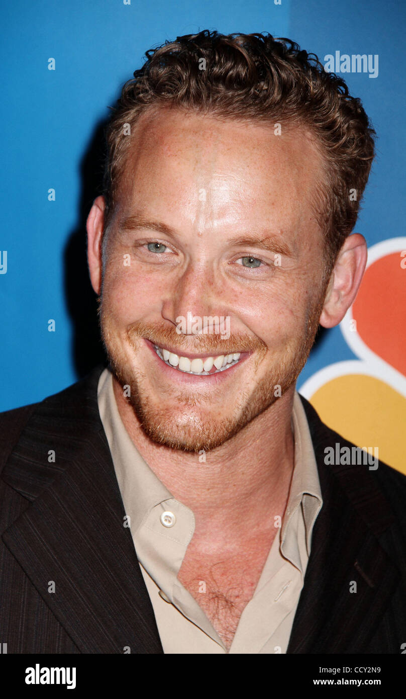 Actor COLE HAUSER attends the NBC Upfront at the New York Hilton Hotel ...