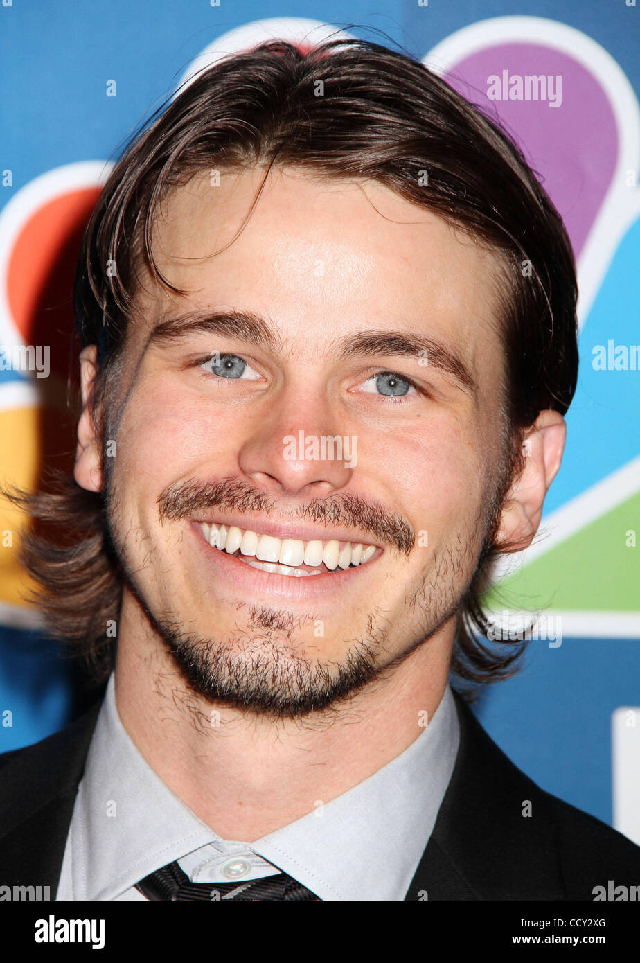 Actor JASON RITTER attends the NBC Upfront at the New York Hilton Hotel ...