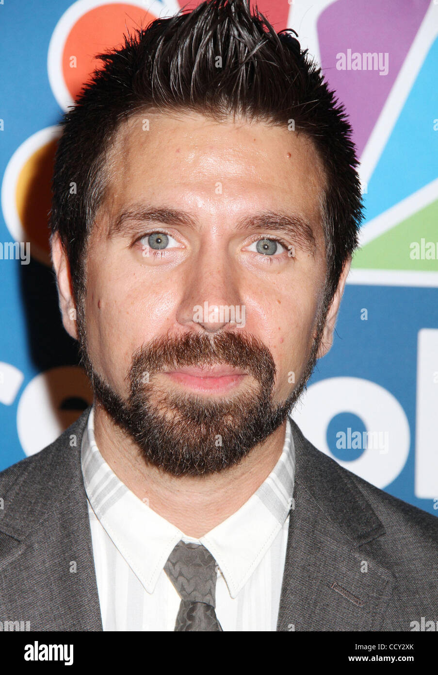 Actor JOSHUA GOMEZ attends the NBC Upfront at the New York Hilton Hotel ...