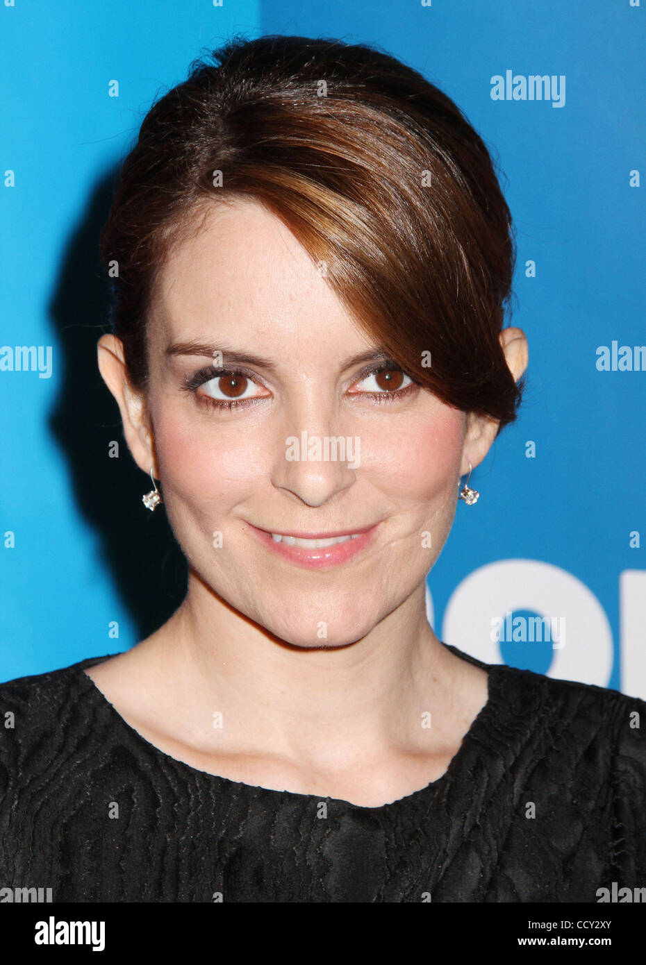 Actor TINA FEY attends the NBC Upfront at the New York Hilton Hotel ...