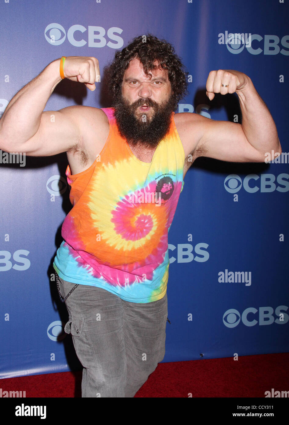 Survivor RUPERT BONEHAM attends the CBS Upfront at the Lincoln Center ...