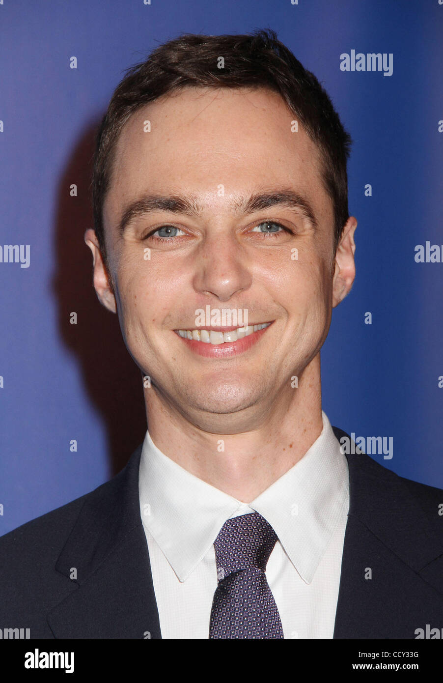 Actor JIM PARSONS attends the CBS Upfront at the Lincoln Center Stock ...