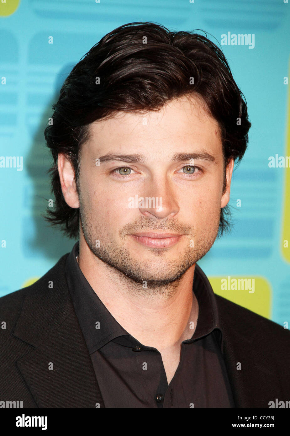 Actor TOM WELLING attends the CW Upfront held at Madison Square Garden ...