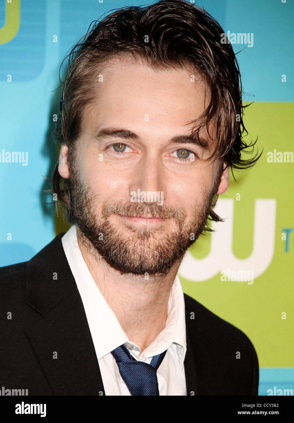 Actor RYAN EGGOLD attends the CW Upfront held at Madison Square Garden ...