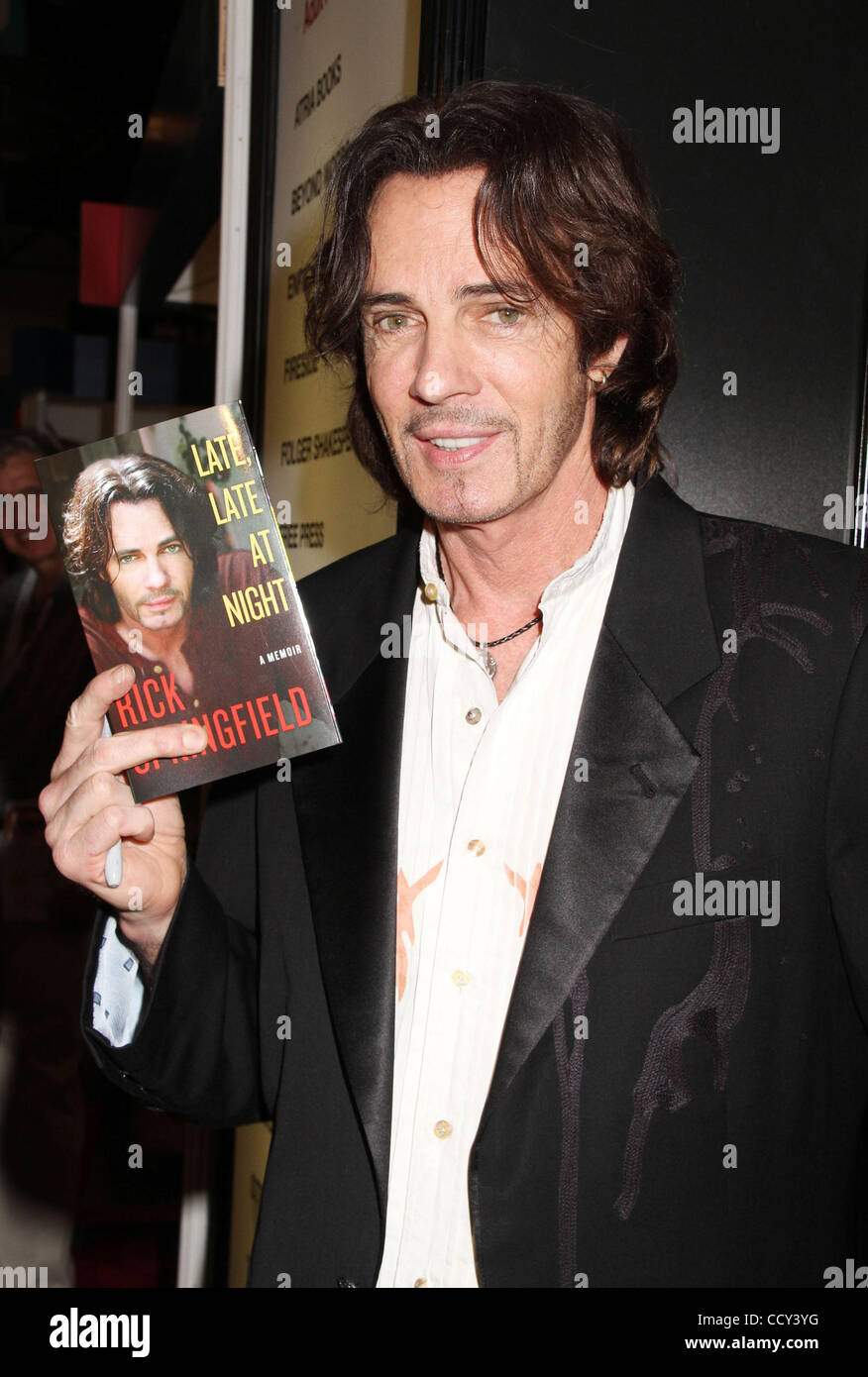 Singer/actor/author RICK SPRINGFIELD promotes his new book at Book Expo ...