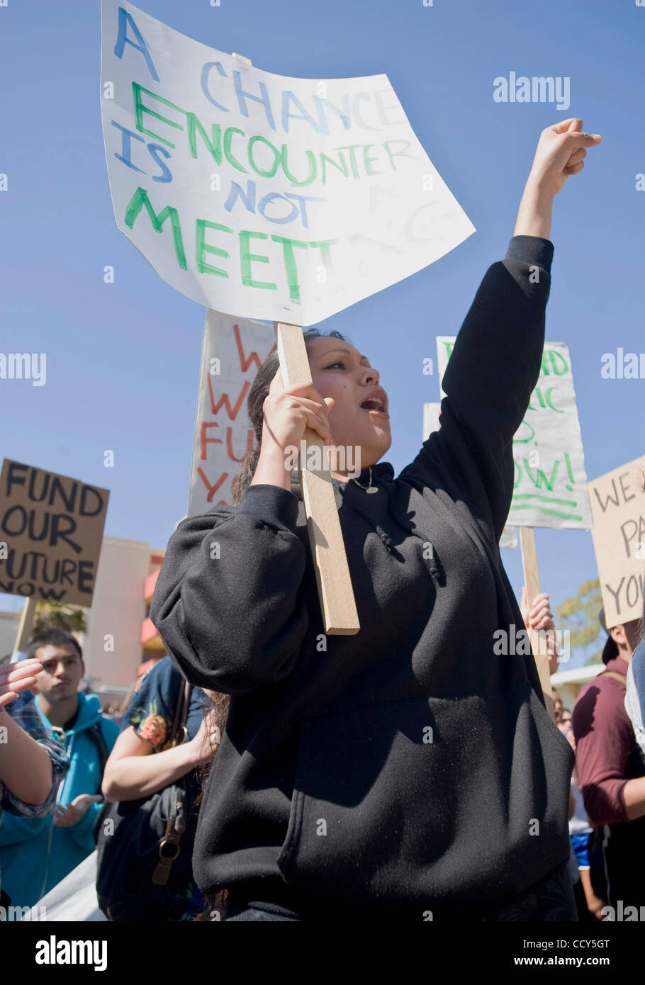 Campus university students protests hi-res stock photography and images ...