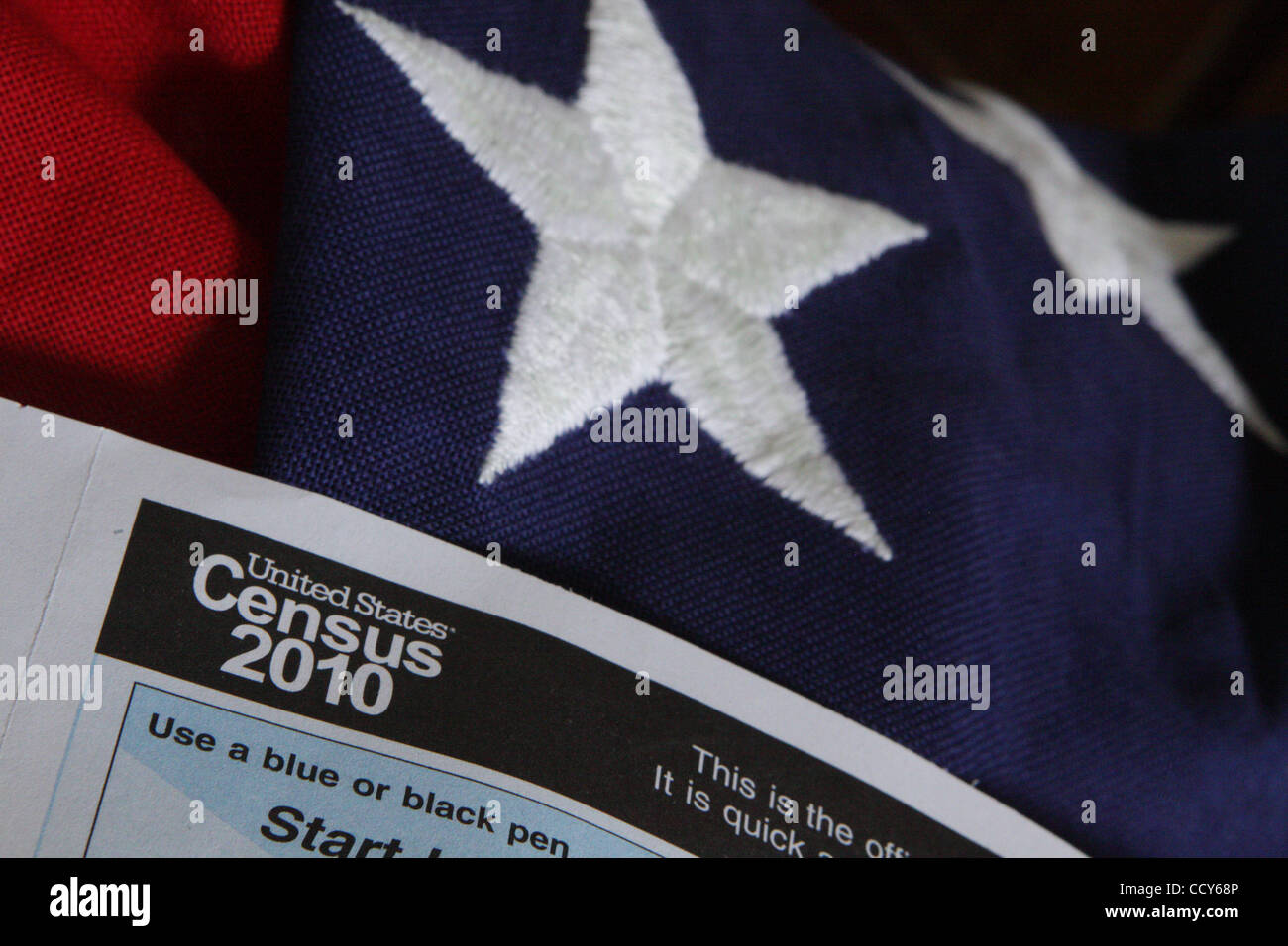 Mar 17, 2010 - Watauga, Texas, USA - The 2010 US Census forms are ...