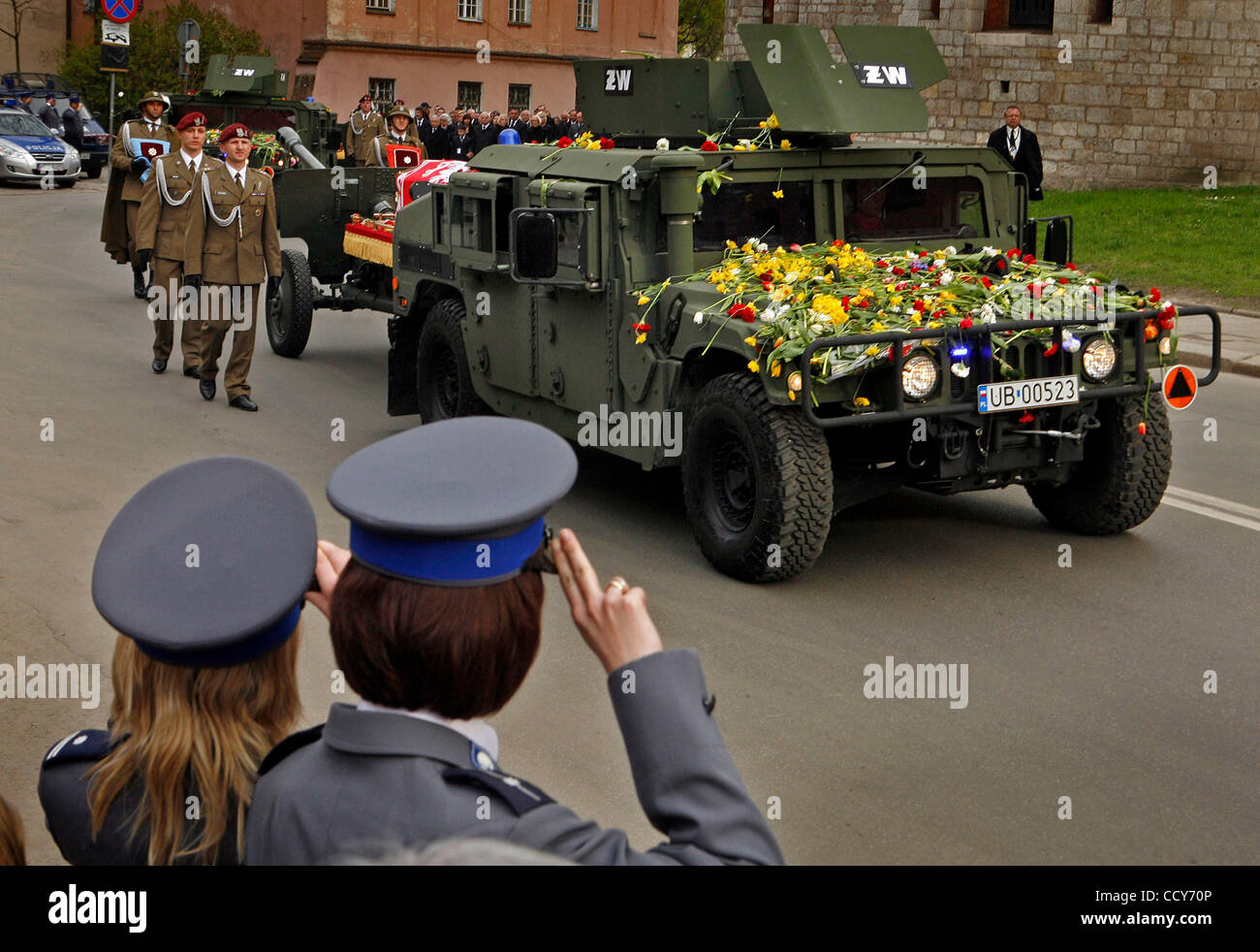 Apr 18, 2010 - Krakow, Poland - Thousands attended memorial ceremonies ...