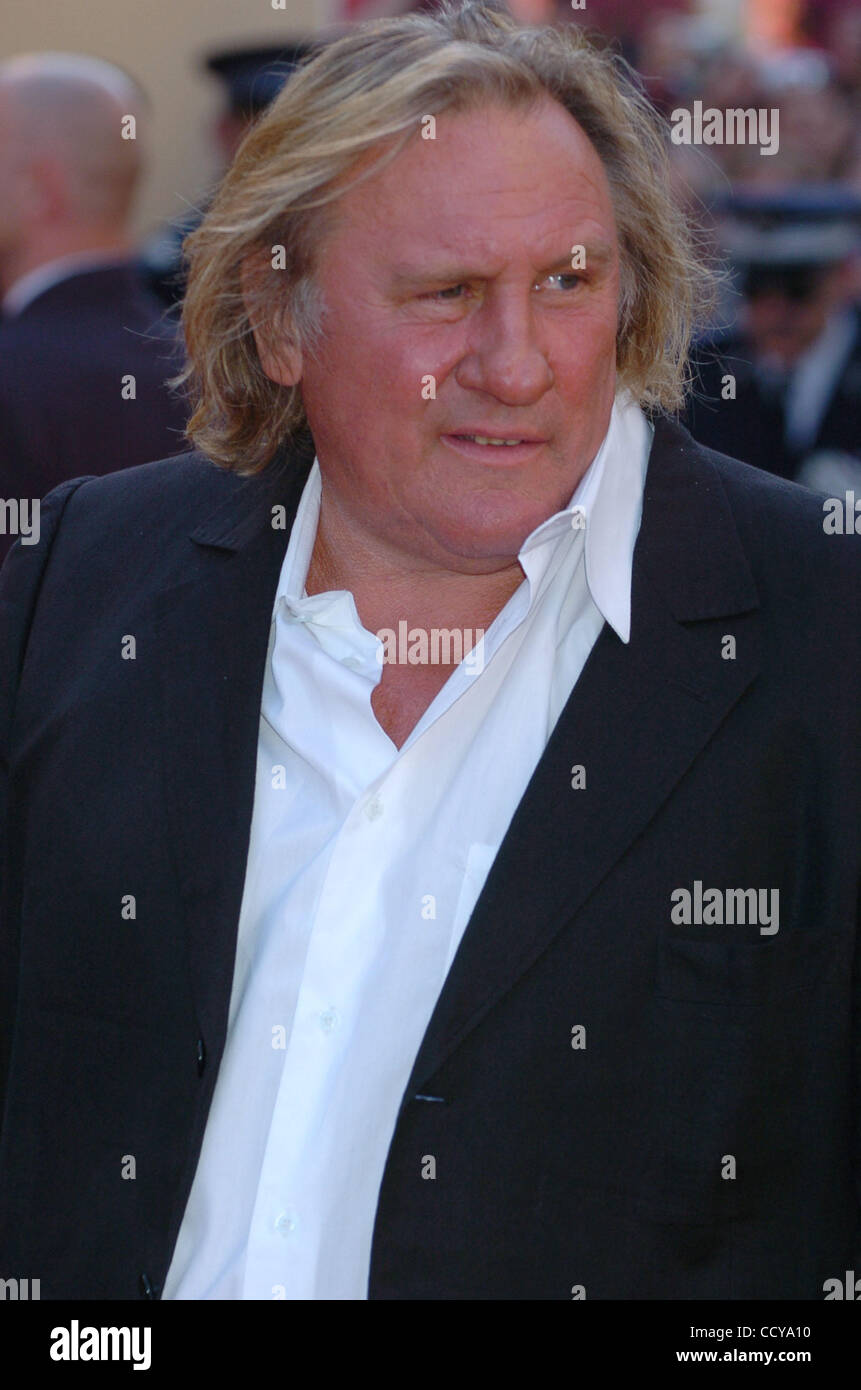 Actor Gerard Depardieu and guests attend the 'Fair Game' Premiere Stock ...