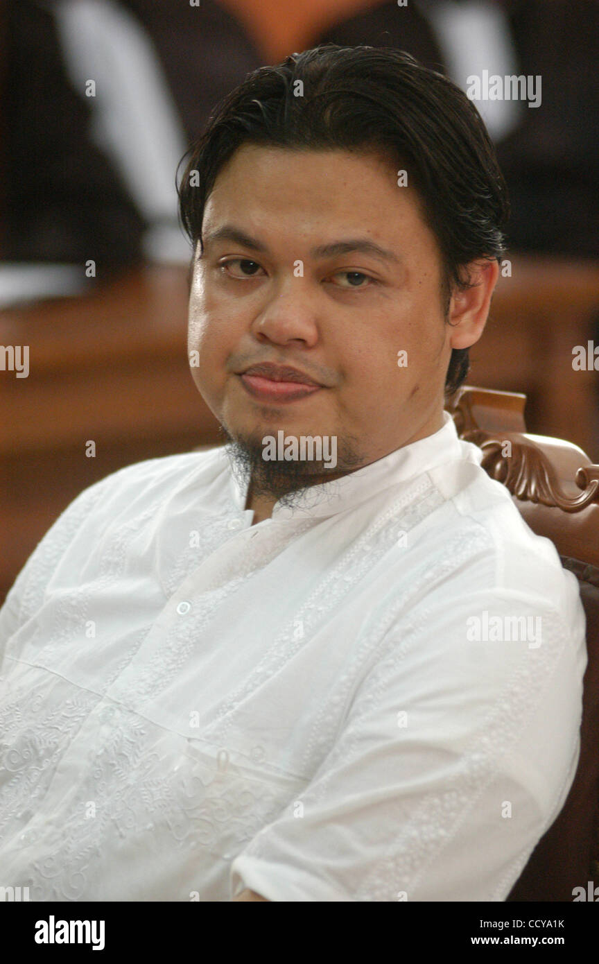 Accused Indonesian MOHAMMED JIBRIL ABDURAHMAN during his trial at a ...