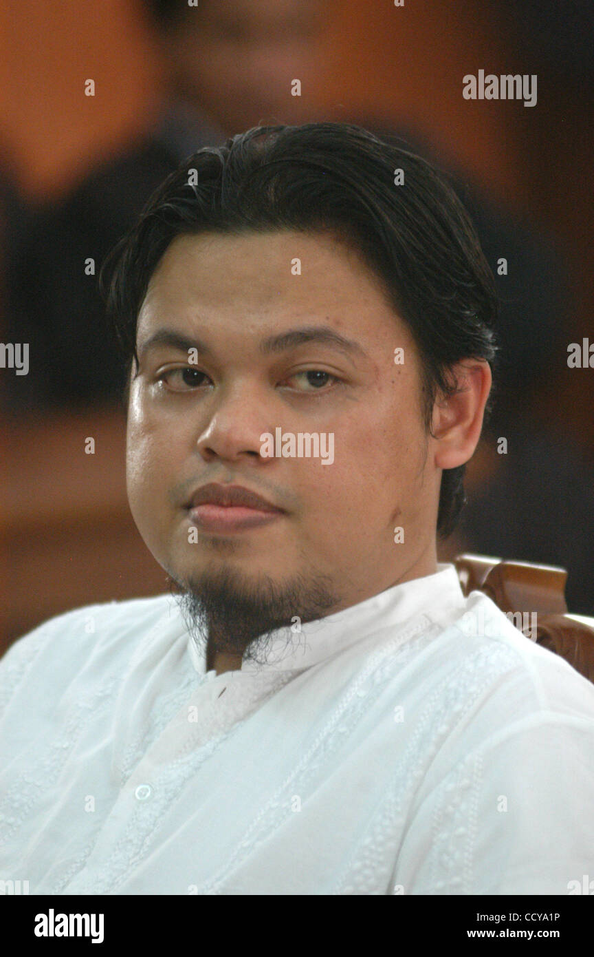 Accused Indonesian MOHAMMED JIBRIL ABDURAHMAN during his trial at a ...