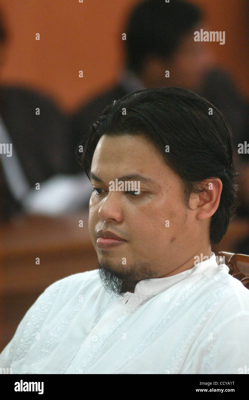 Accused Indonesian MOHAMMED JIBRIL ABDURAHMAN during his trial at a ...