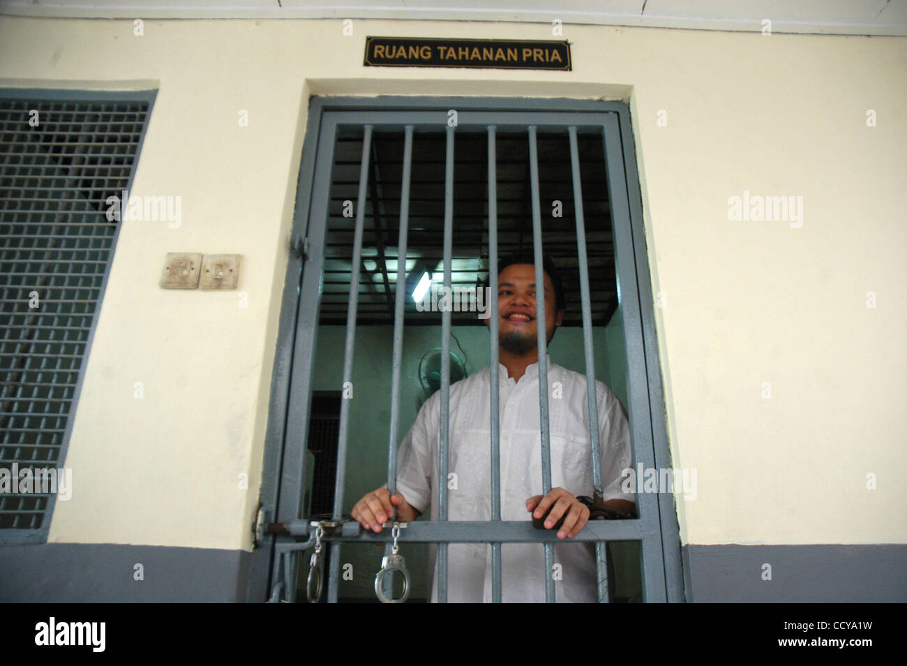 Accused Indonesian MOHAMMED JIBRIL ABDURAHMAN during his trial at a ...