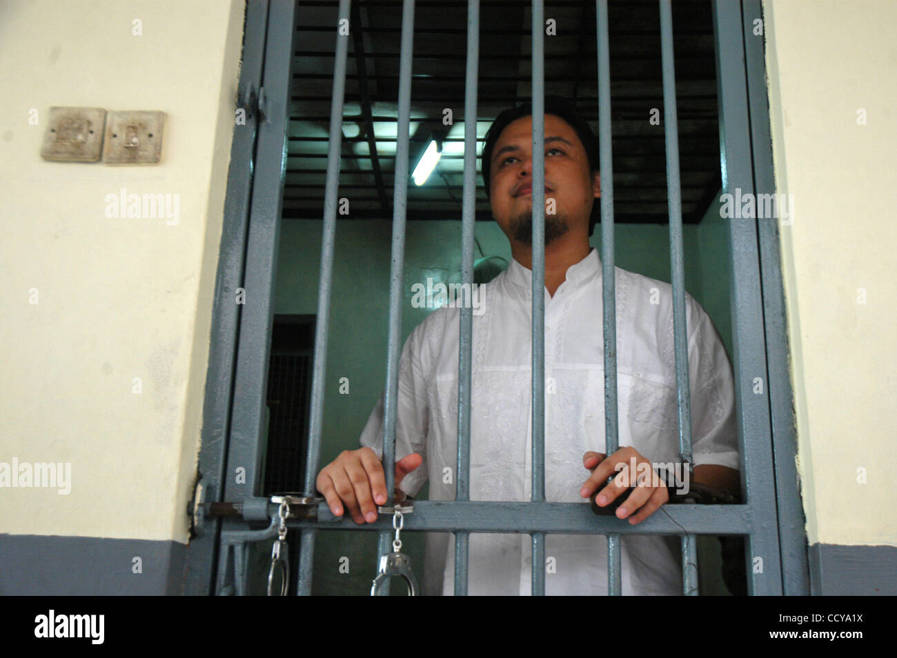 Accused Indonesian MOHAMMED JIBRIL ABDURAHMAN during his trial at a ...