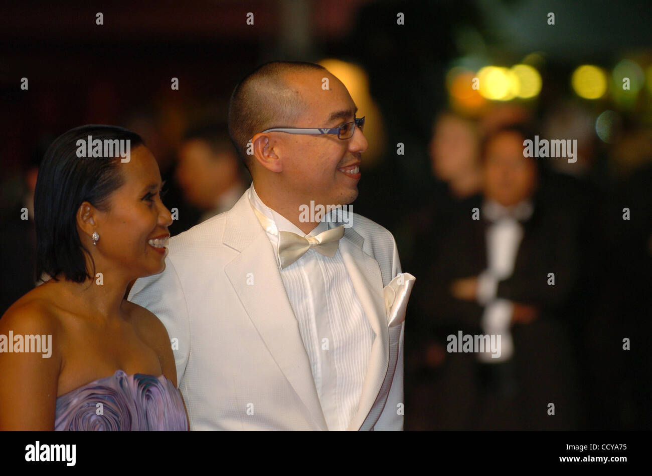 Wallapa Mongkolprasert and Apichatpong Weerasethakul attends the 'Uncle ...