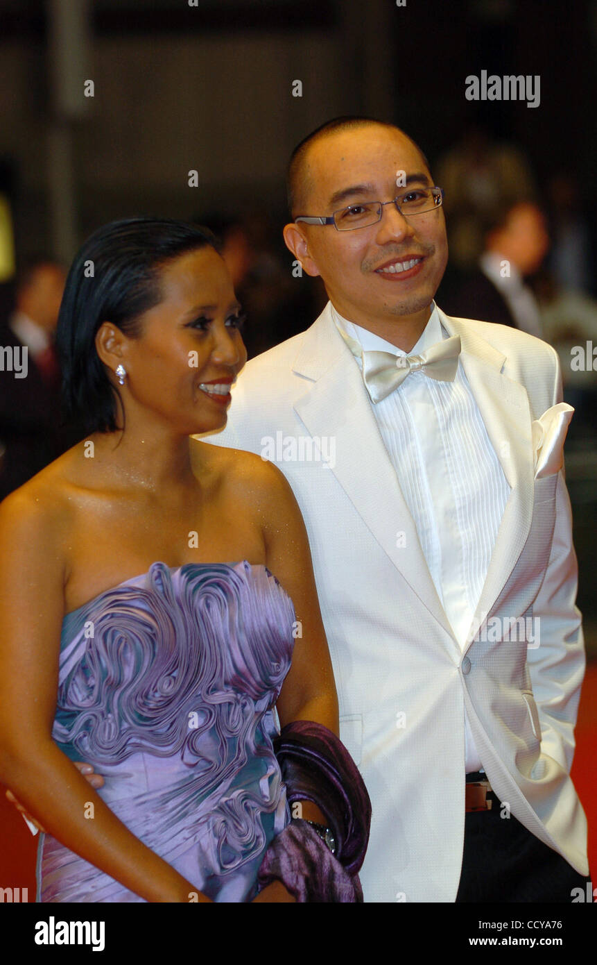 Wallapa Mongkolprasert and Apichatpong Weerasethakul attends the 'Uncle ...