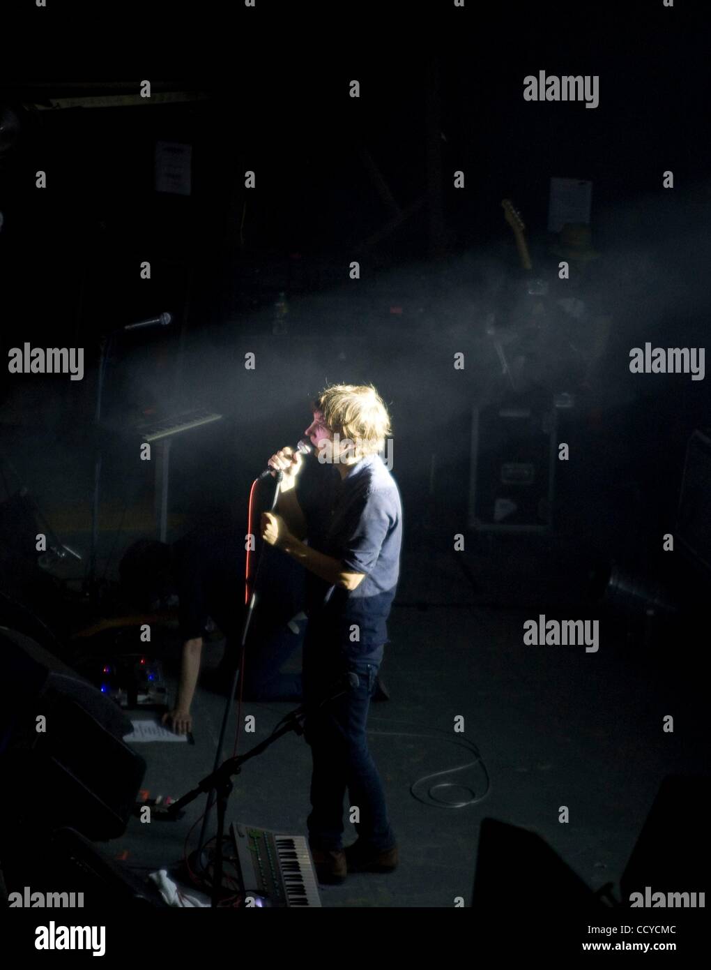 Apr 29, 2010 - Austin, Texas, U.S - 'Phoenix' lead singer THOMAS MARS ...
