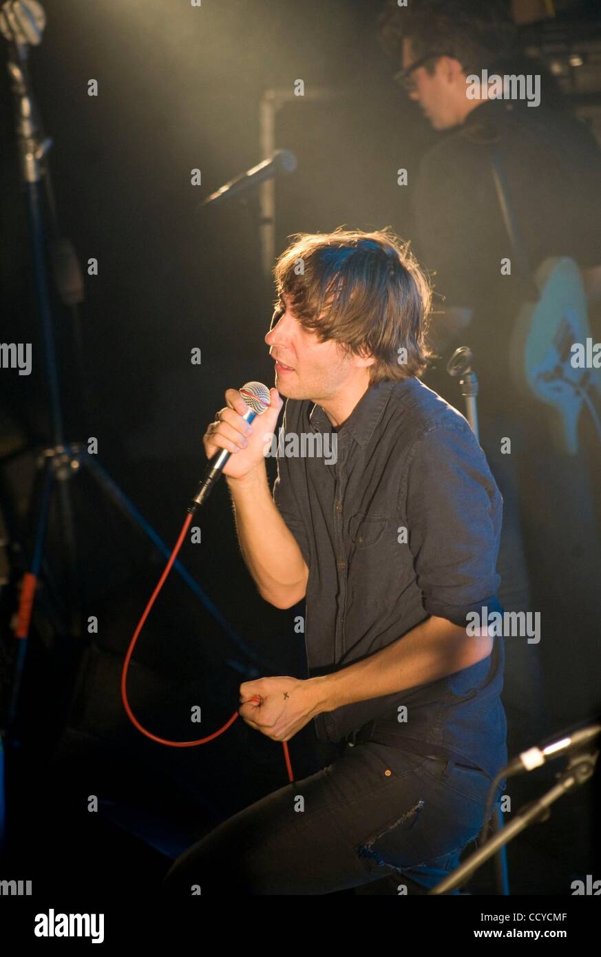 Apr 29, 2010 - Austin, Texas, U.S - 'Phoenix' lead singer THOMAS MARS ...