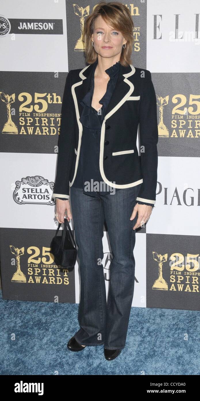 Mar 05, 2010 - California - Actress JODIE FOSTER at the 25th Film ...