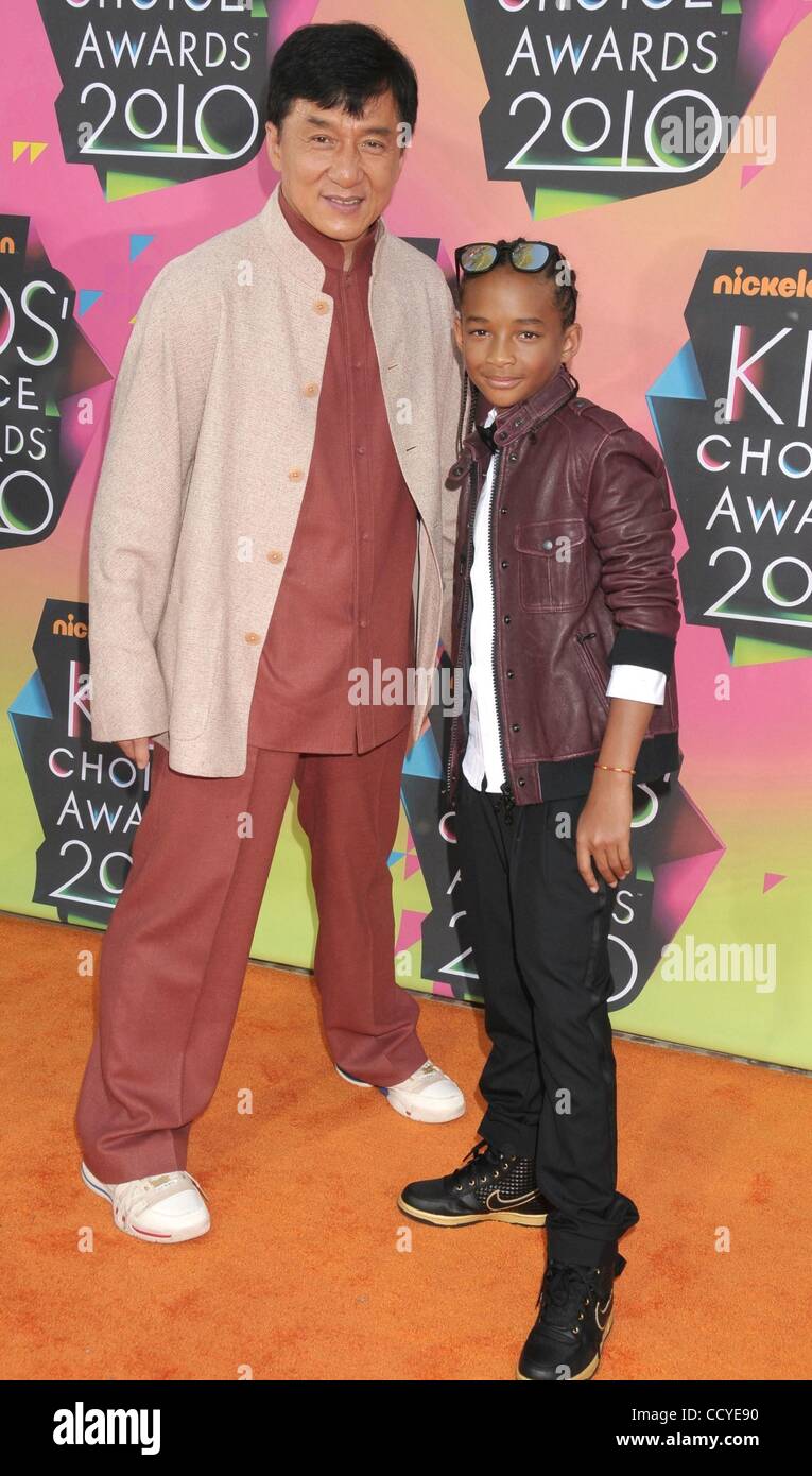 Mar 27, 2010 - Los Angeles, California, USA - Actor JACKIE CHAN, Actor ...