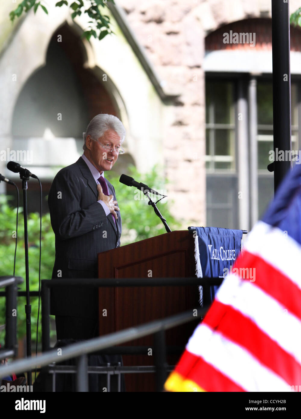 Former President BILL CLINTON speaks at Class Day Exercises of the Yale ...