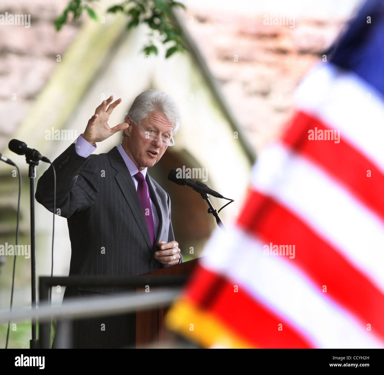 Bill Clinton speaks at Class Day Exercises of the Yale College Class of ...