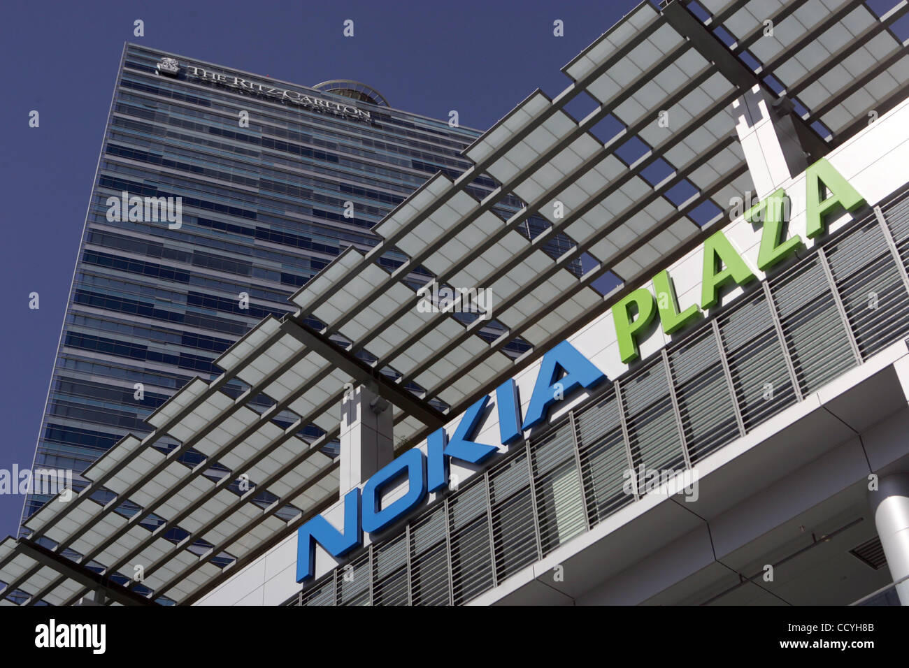 The new Ritz-Carlton Hotel & JW Marriott Hotel in downtown Los Angeles ...