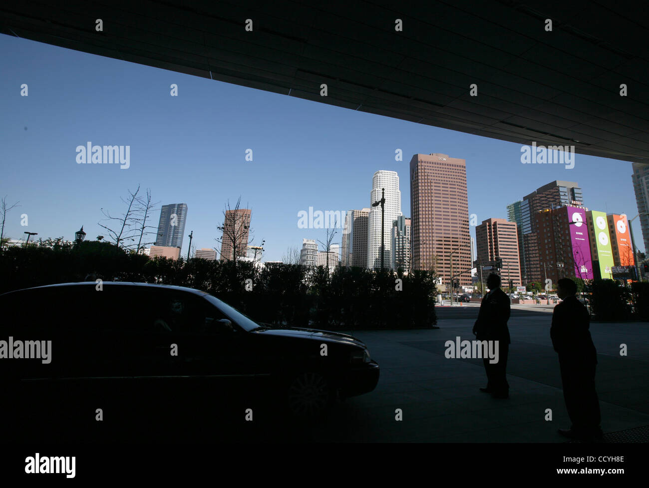 The new Ritz-Carlton Hotel & JW Marriott Hotel in downtown Los Angeles ...