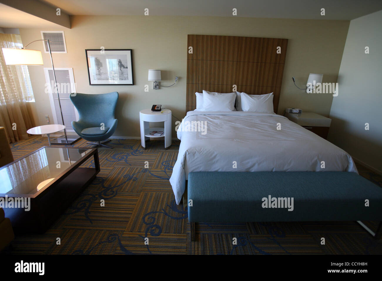 The new Ritz-Carlton Hotel & JW Marriott Hotel in downtown Los Angeles ...