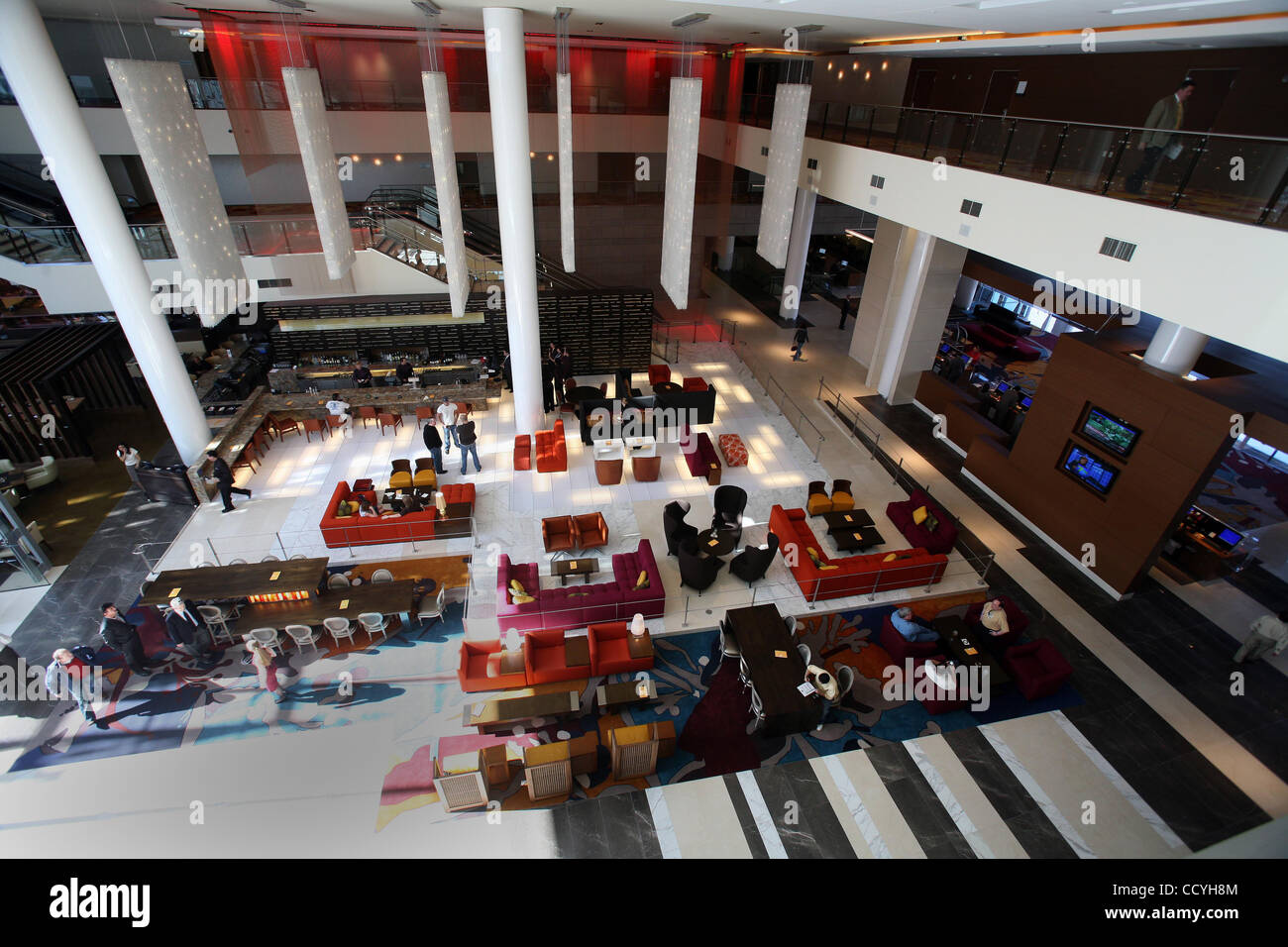 The new Ritz-Carlton Hotel & JW Marriott Hotel in downtown Los Angeles ...