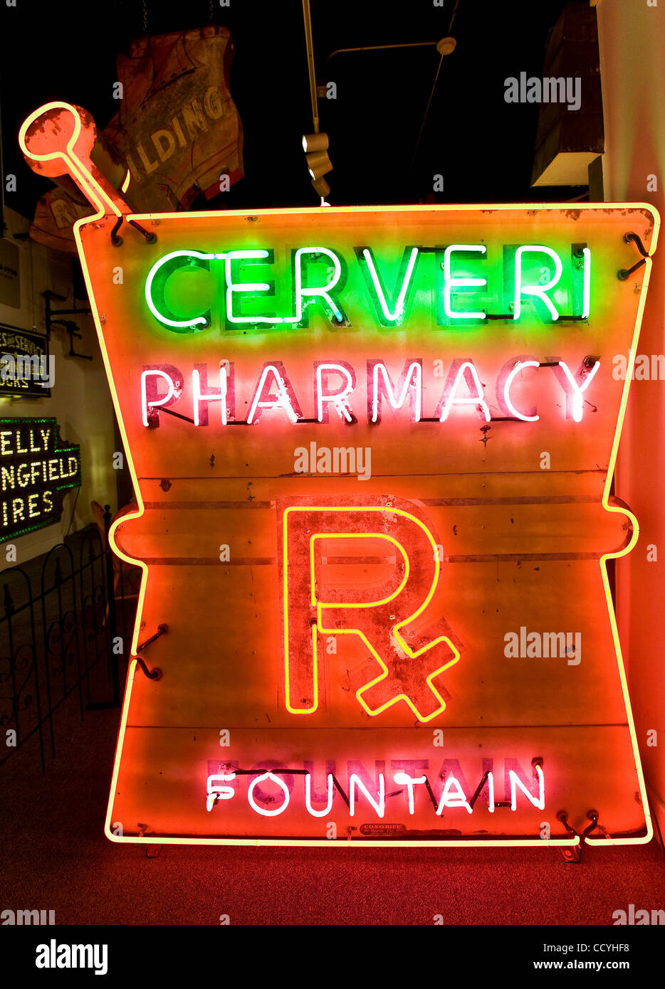 American sign museum cincinnati hi-res stock photography and images - Alamy