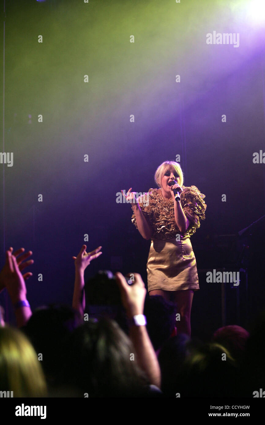 British electronic/dance singer Little Boots (real name: Victoria ...