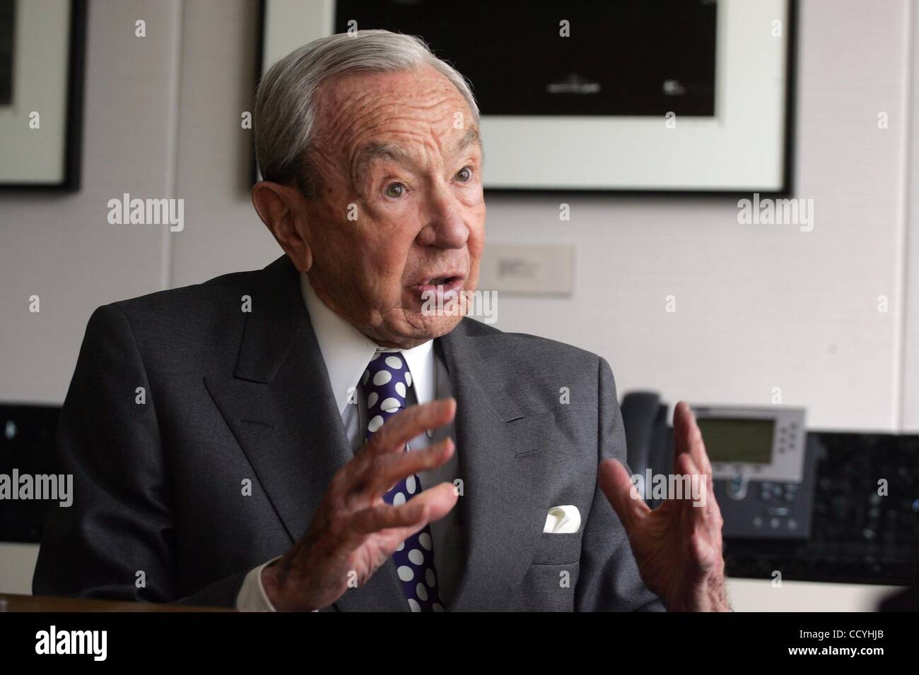 Mar 12, 2010 - Los Angeles, California, USA - WARREN CHRISTOPHER, the ...