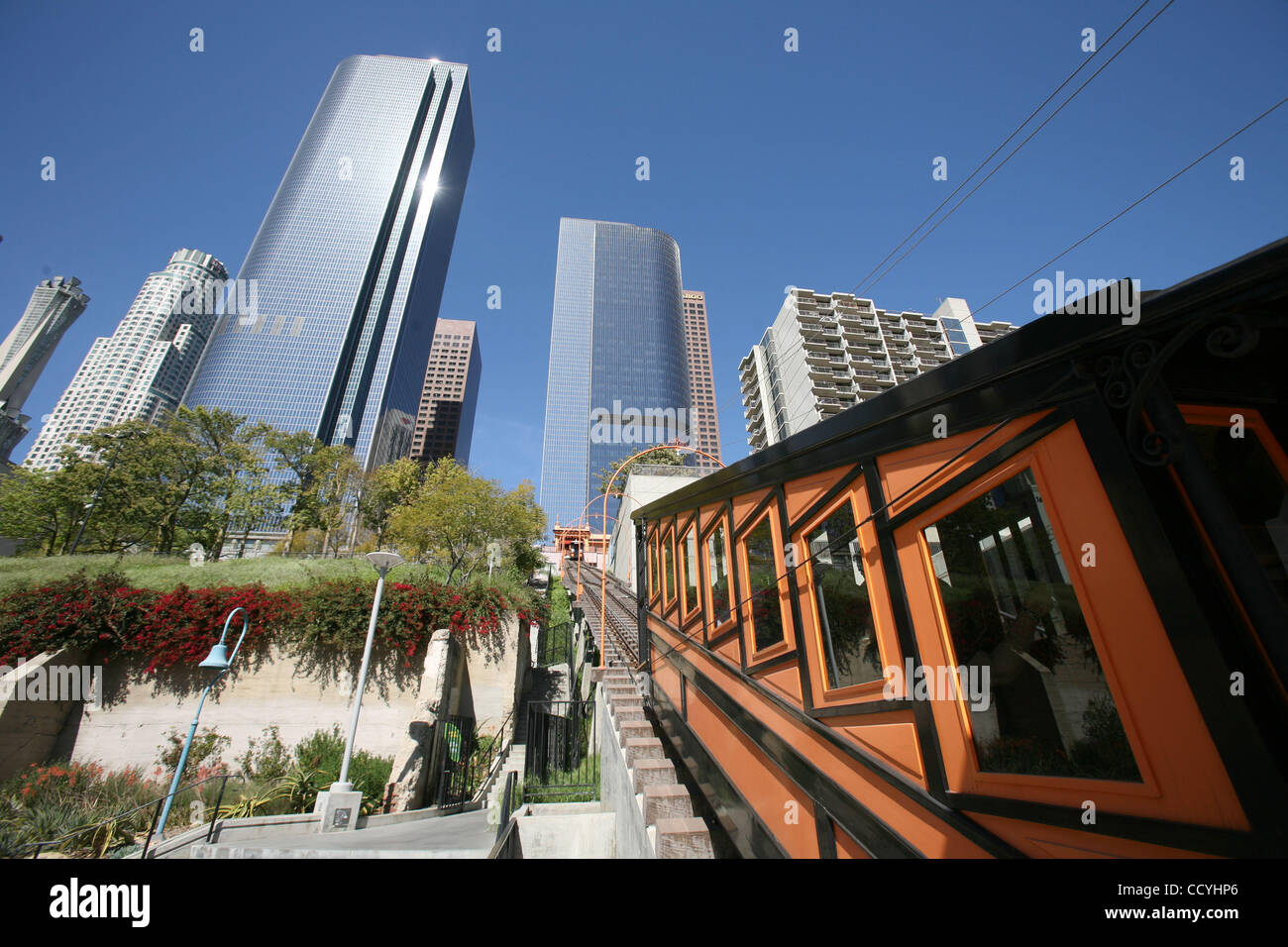 Known as the world's shortest railway, the Angels Flight Railway takes ...