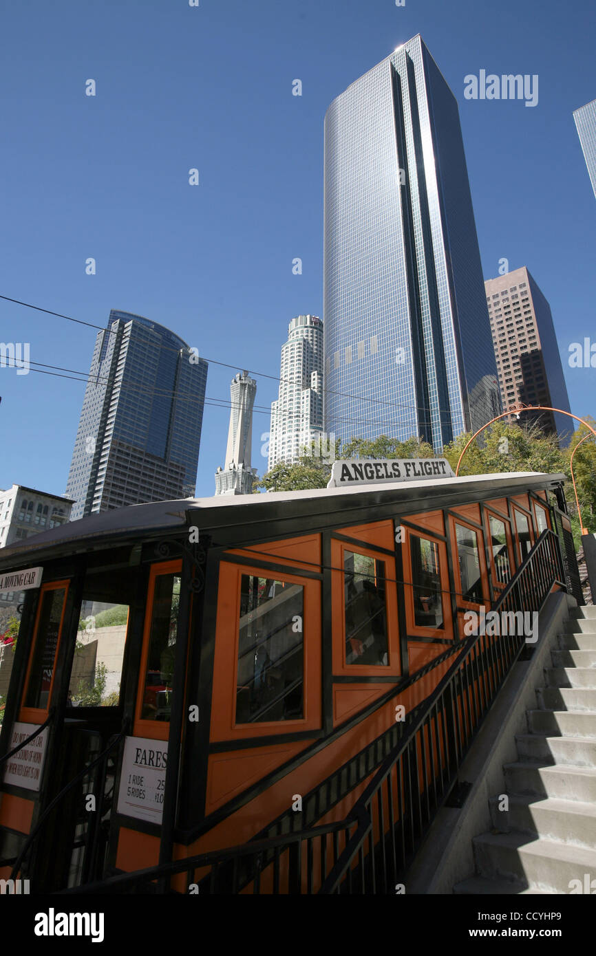 Known as the world's shortest railway, the Angels Flight Railway takes ...