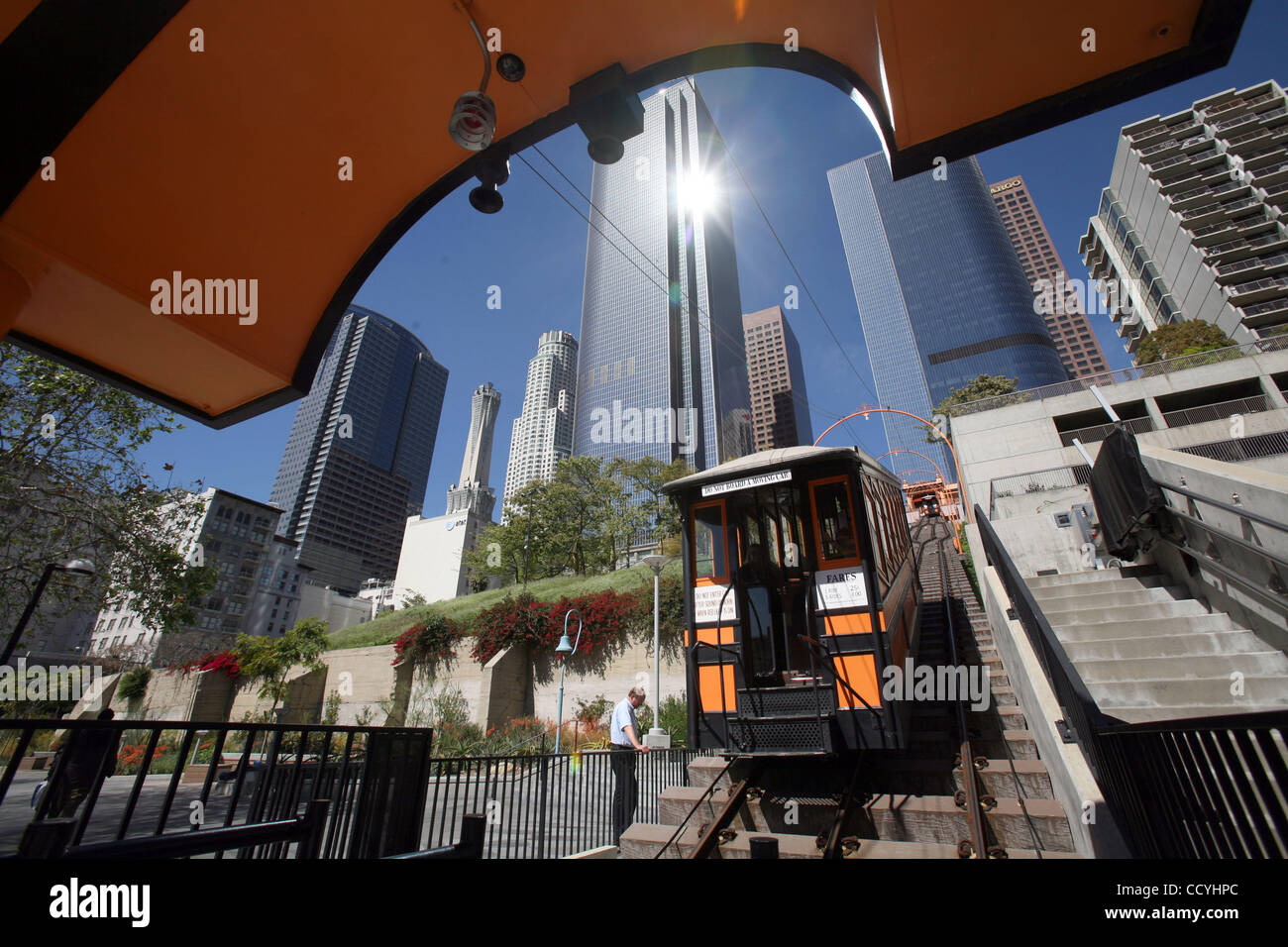 Known as the world's shortest railway, the Angels Flight Railway takes ...