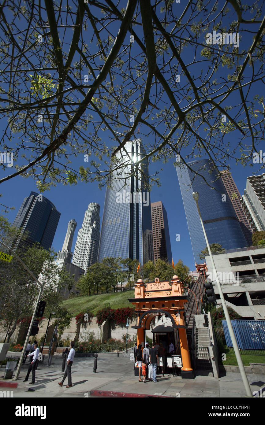 Known as the world's shortest railway, the Angels Flight Railway takes ...
