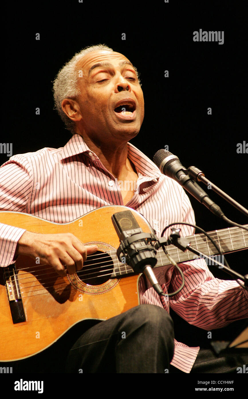 Brazilian singer and former Minister of Culture Gilberto Gil performs ...