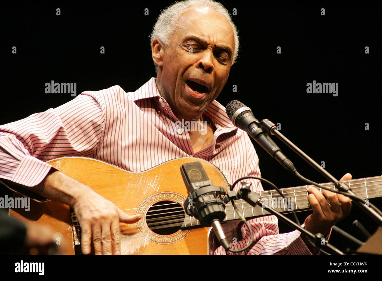 Brazilian singer and former Minister of Culture Gilberto Gil performs ...