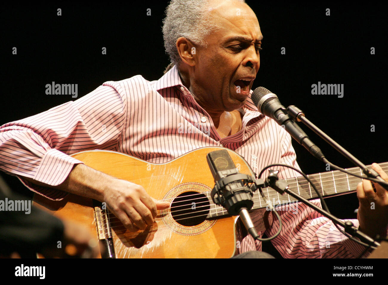 Brazilian singer and former Minister of Culture Gilberto Gil performs ...