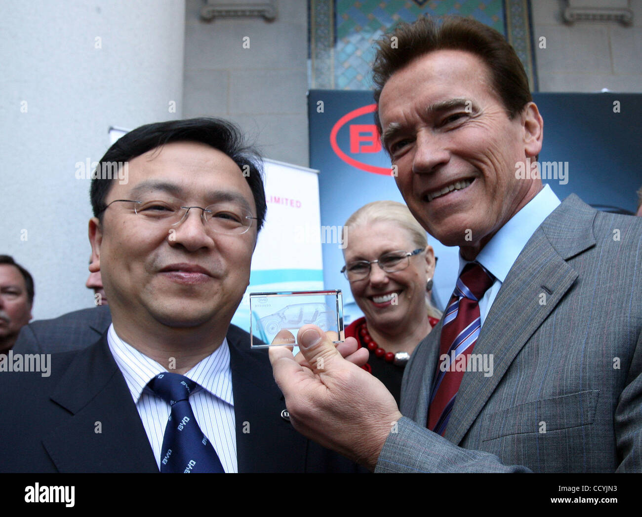 Wang Chuanfu, chairman of Chinese manufacturer BYD Auto Company Limited ...