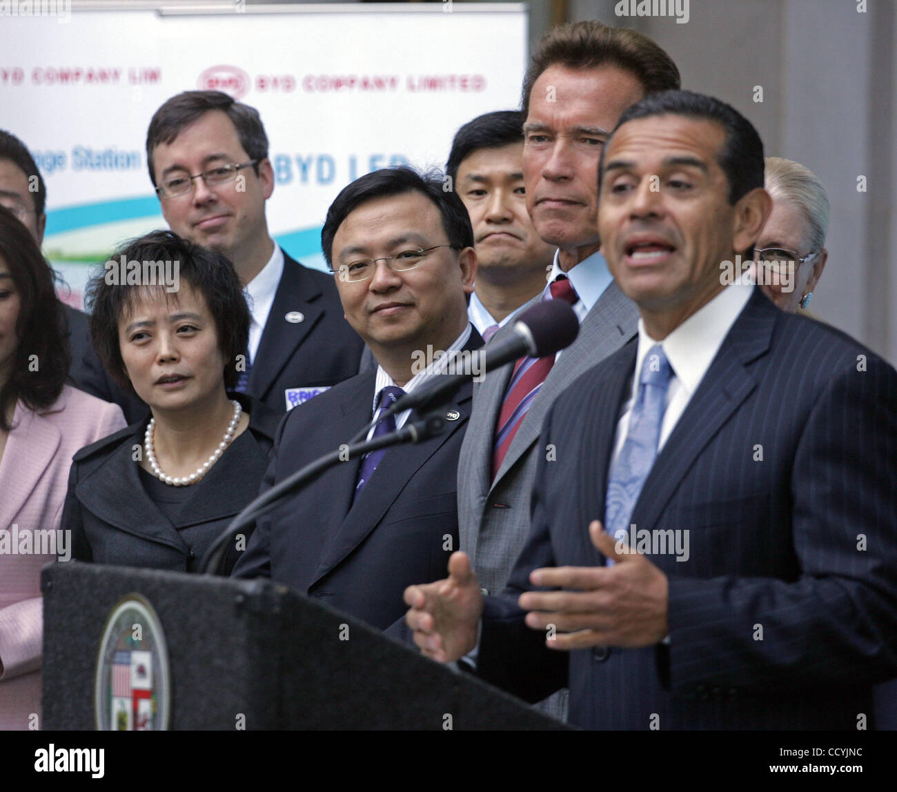 Wang Chuanfu, chairman of Chinese manufacturer BYD Auto Company Limited ...