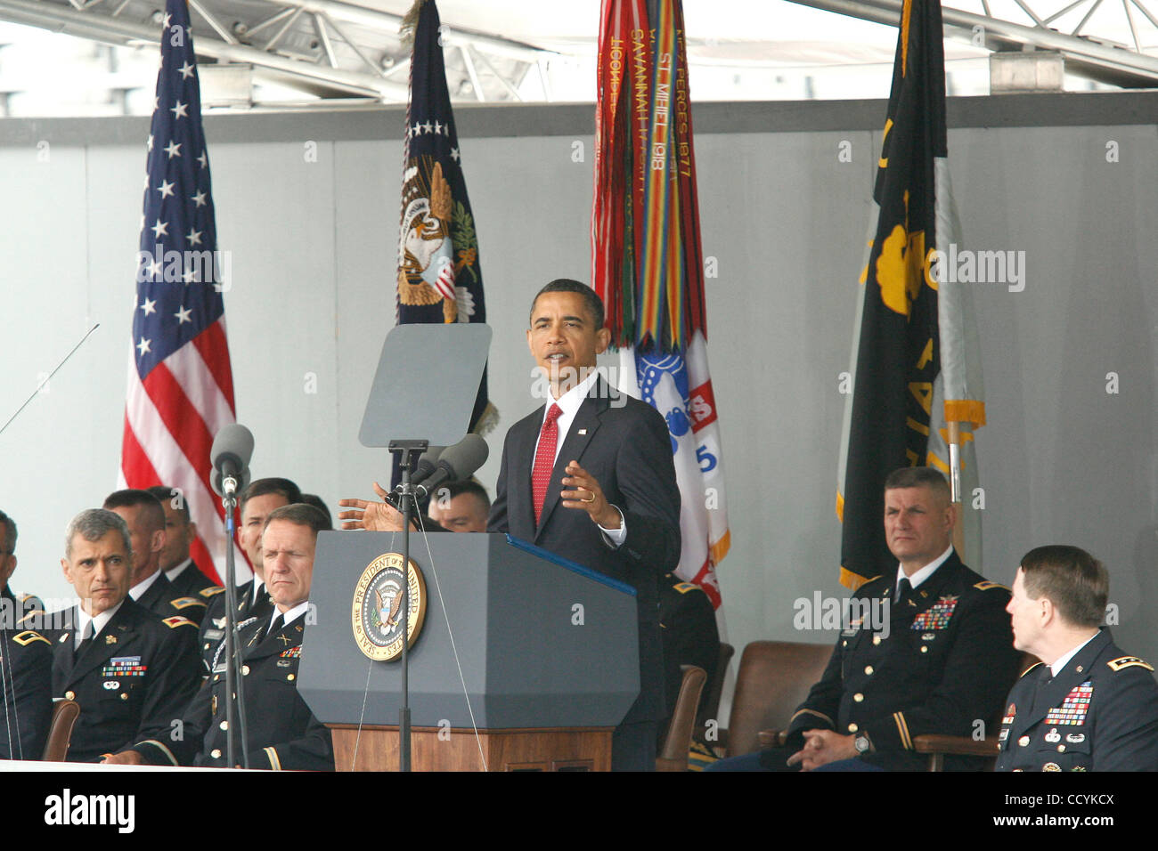 May 22, 2010 - West Point, New York, USA - Graduation speaker President ...