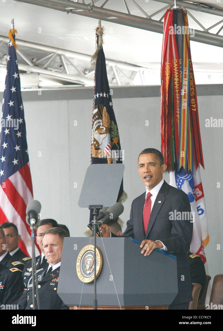 May 22, 2010 - West Point, New York, USA - Graduation speaker President ...