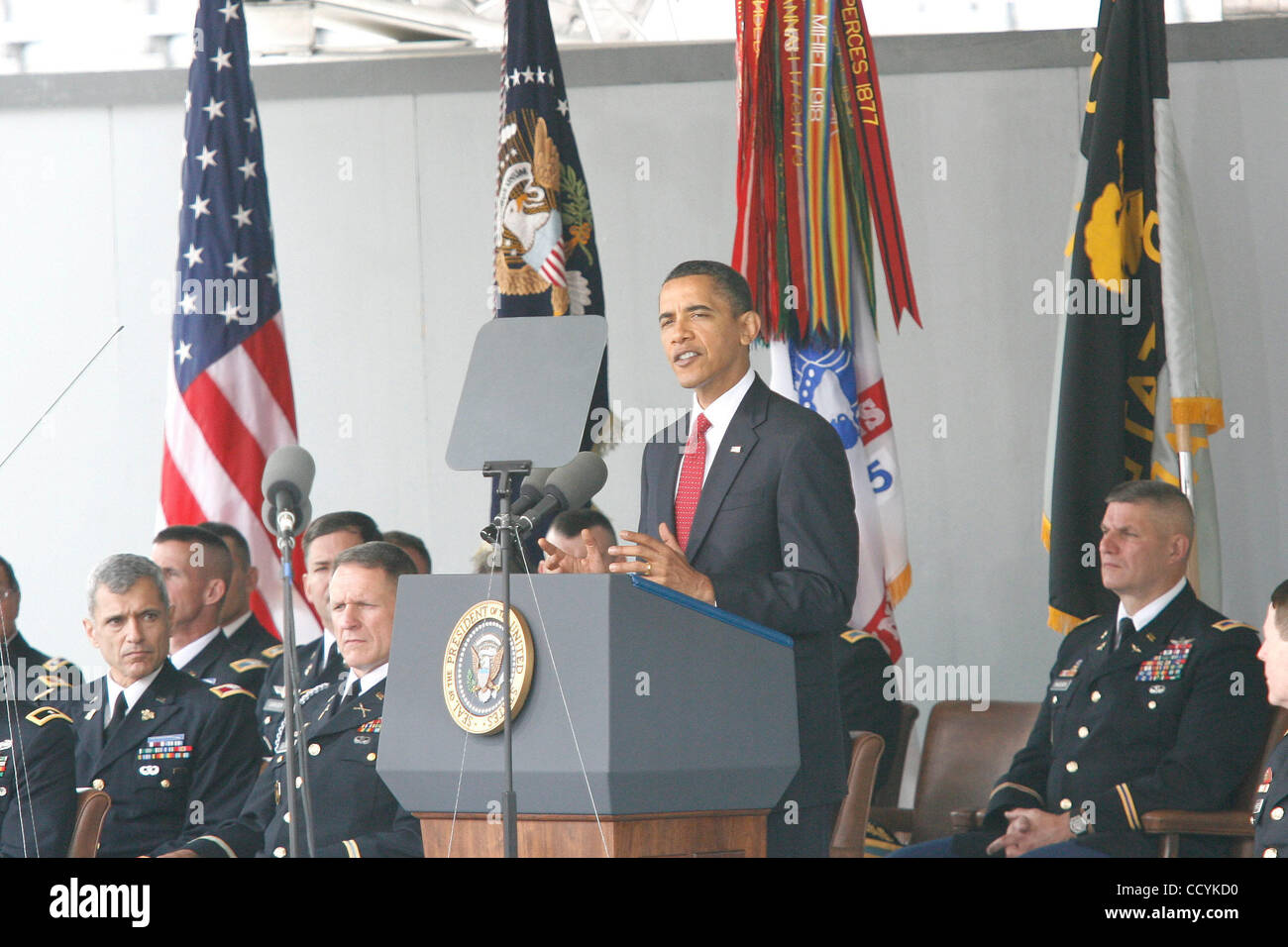 May 22, 2010 - West Point, New York, USA - Graduation speaker President ...