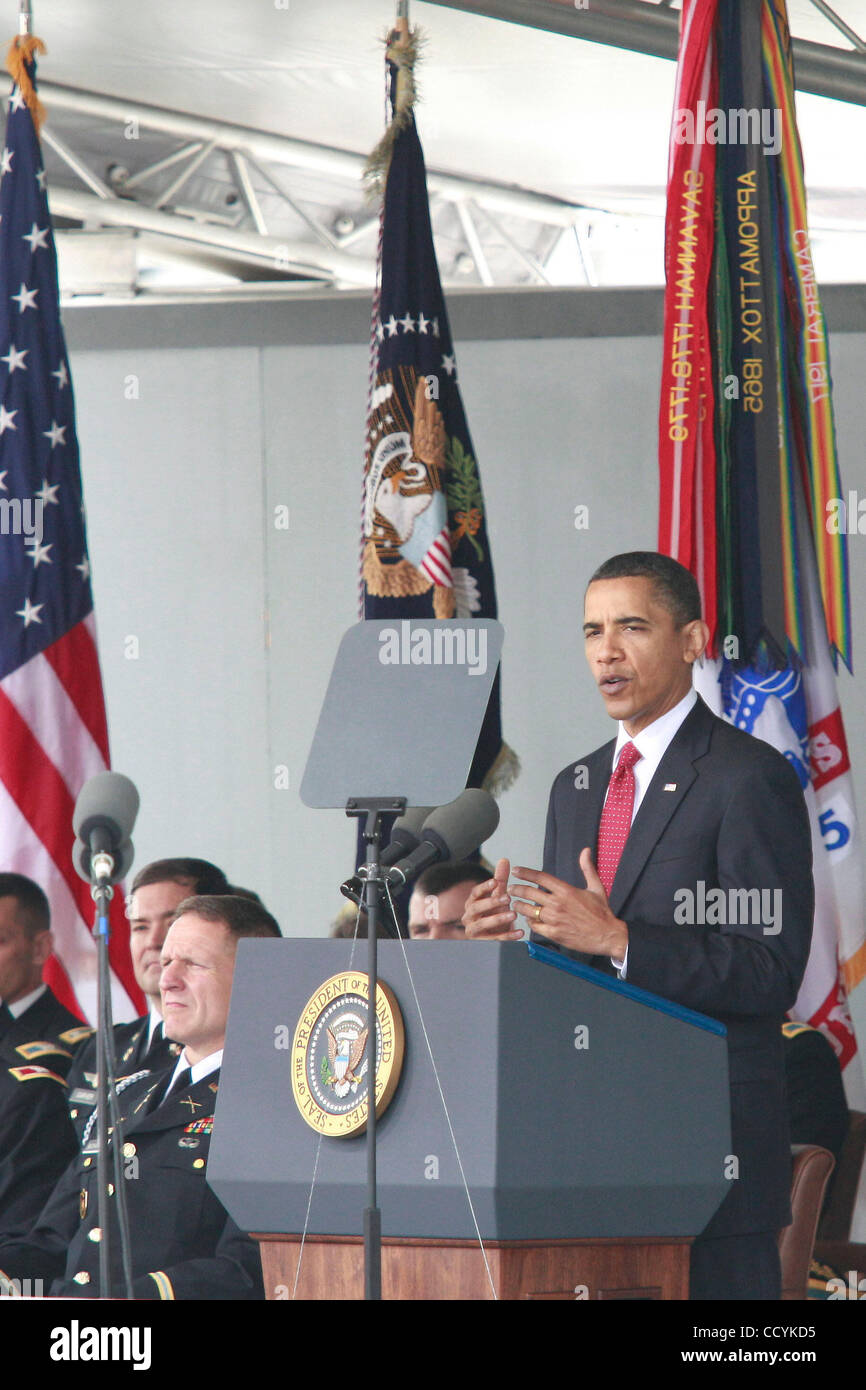 May 22, 2010 - West Point, New York, USA - Graduation speaker President ...