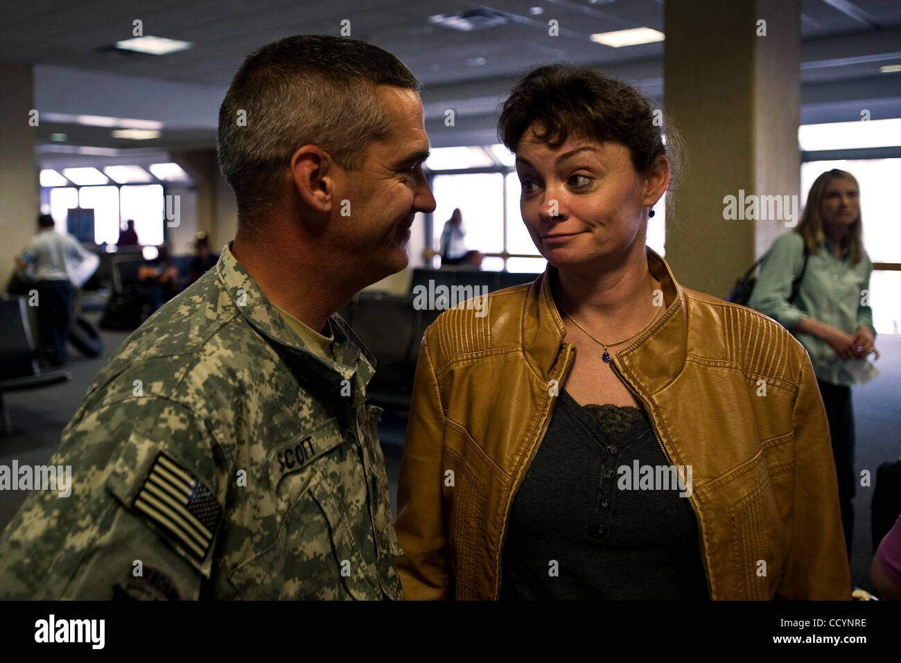 Apr.17, 2010 - Dallas, Texas, USA - An all-too-brief, two-week leave ...