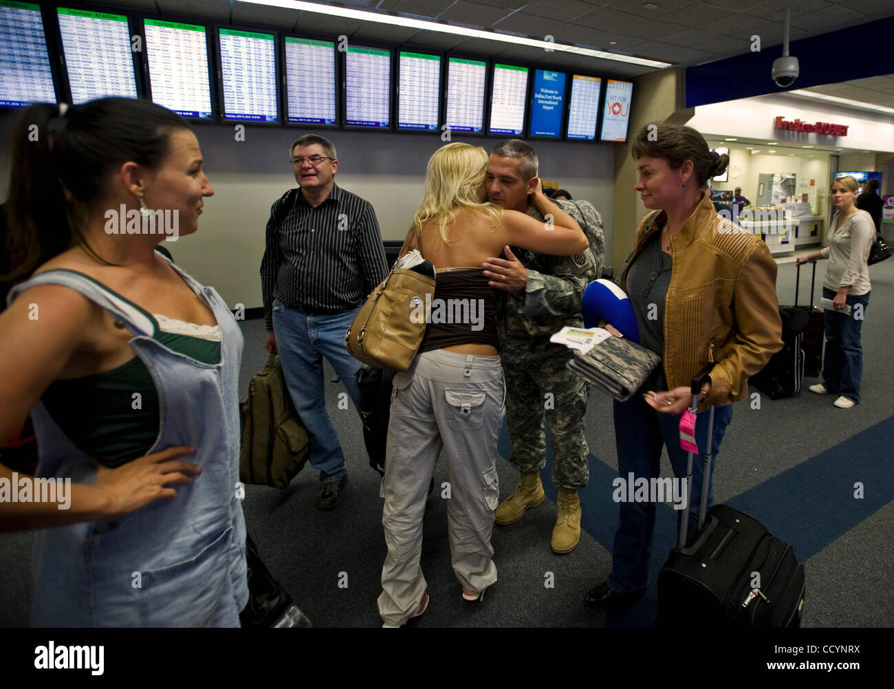 Apr.17, 2010 - Dallas, Texas, USA - An all-too-brief, two-week leave ...