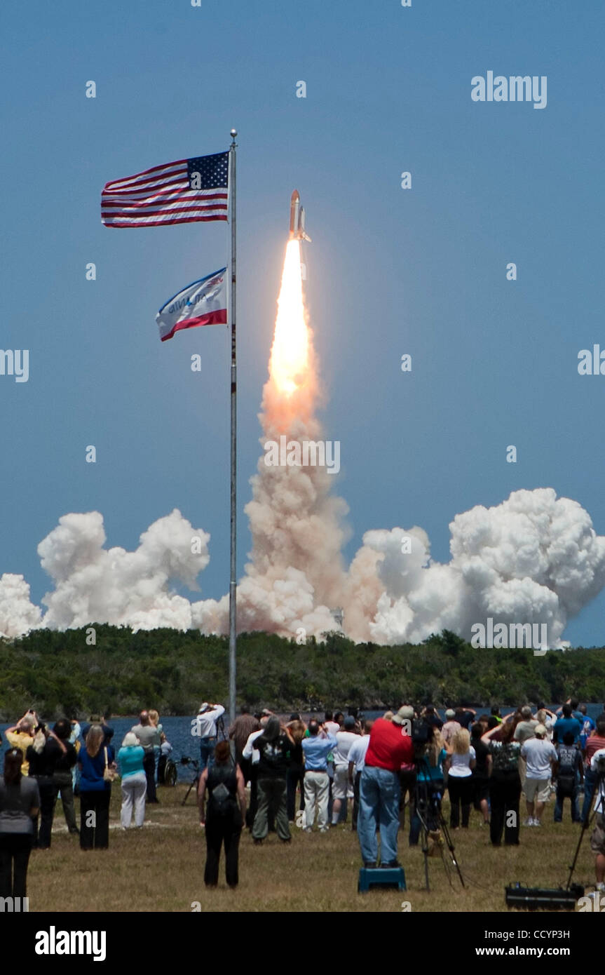 May 14, 2010: Space Shuttle Atlantis STS-132 lifts off from Pad 39A on ...