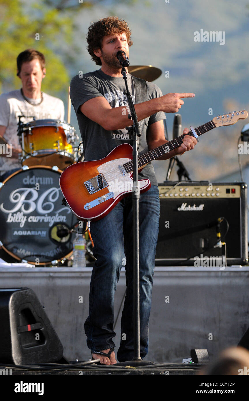 Country music artist Billy Currington performed live at the Pozo ...